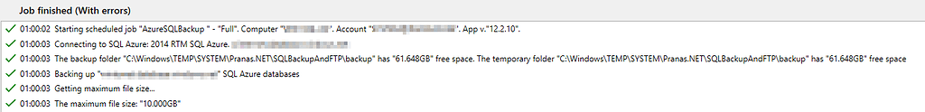 Azure Sql Backup Inconsistent Fail Application Issues Sql Backup