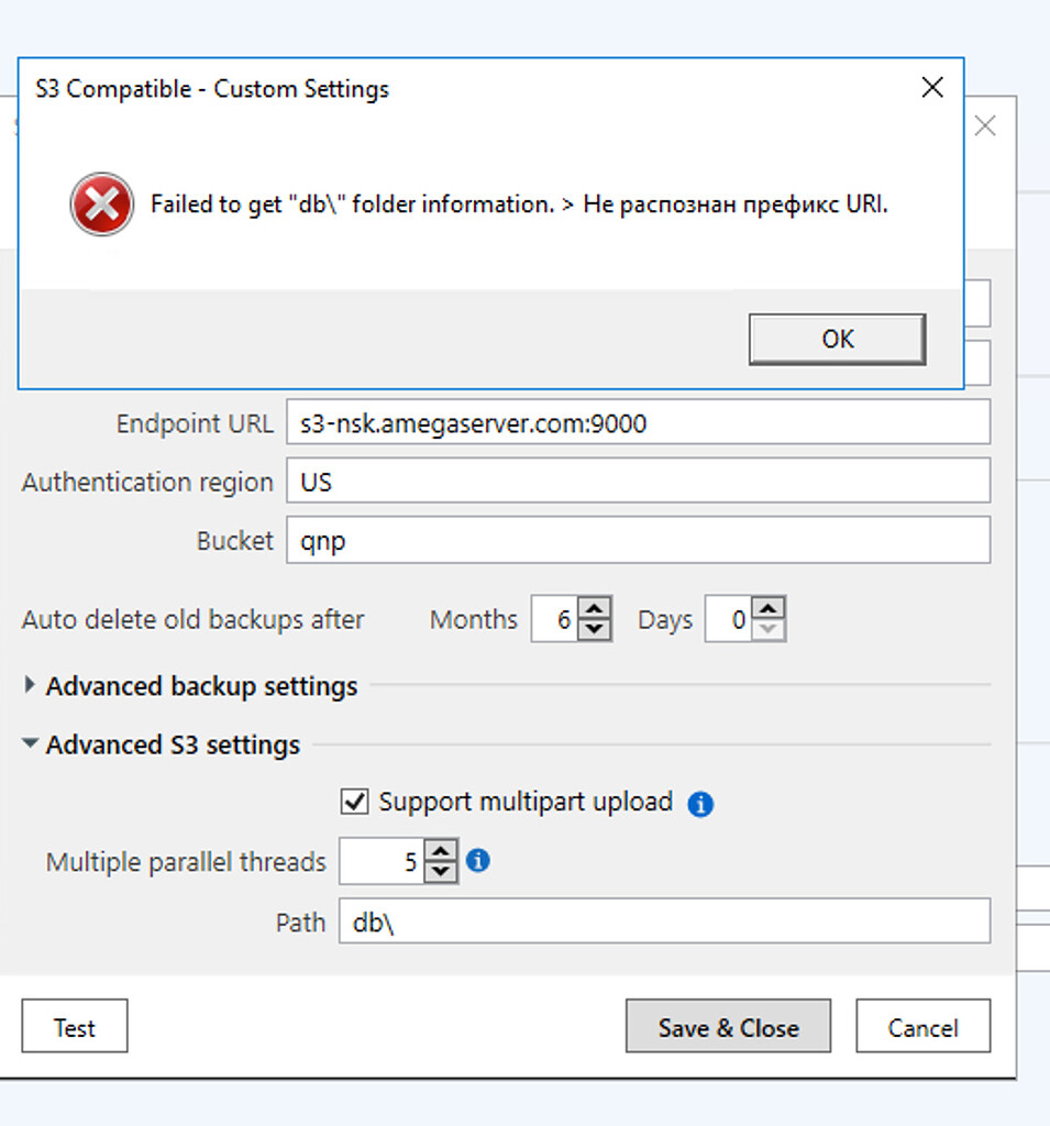 What is prefix on s3? - Application issues - Sql Backup And FTP community